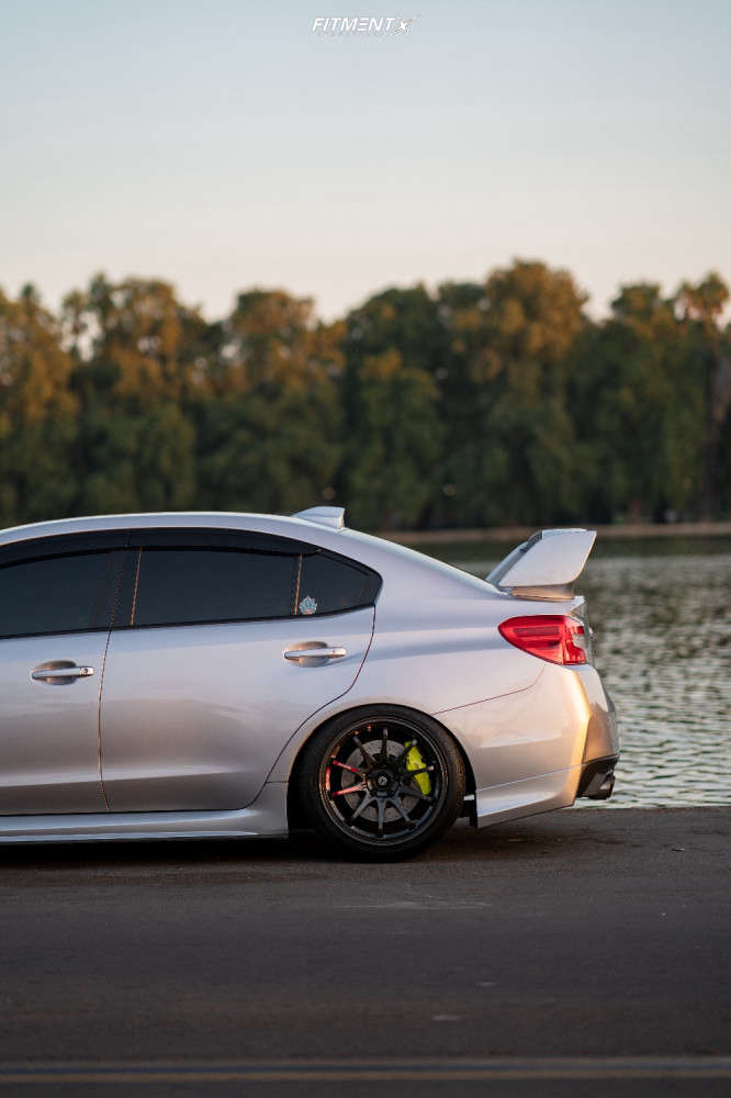 2019 Subaru WRX STI Limited with 18x9.5 Volk Ce28 and Federal 265x35 on ...