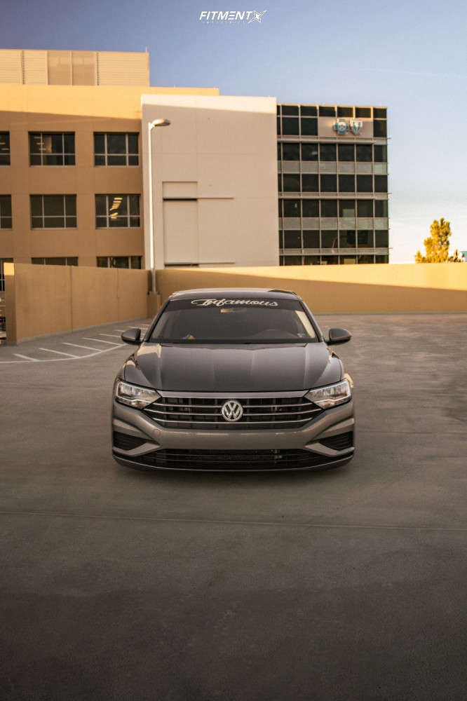 2020 Volkswagen Jetta S with 19x8.5 Advanti Racing Decado and Ironman ...