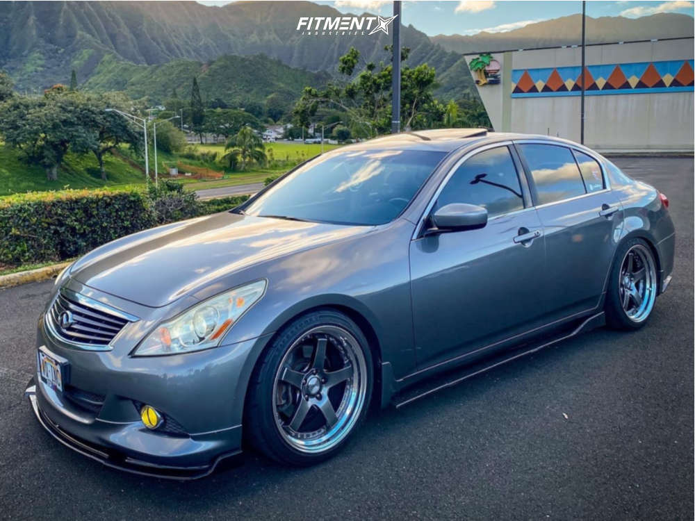 2013 INFINITI G37 Journey with 19x9.5 SSR Professor SP4 and Firestone ...