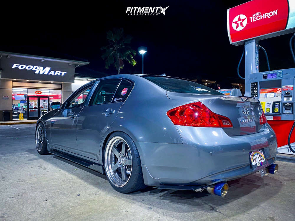 2013 INFINITI G37 Journey with 19x9.5 SSR Professor SP4 and Firestone ...