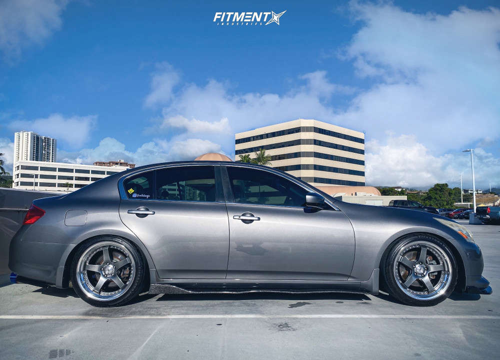 2013 INFINITI G37 Journey with 19x9.5 SSR Professor SP4 and Firestone ...