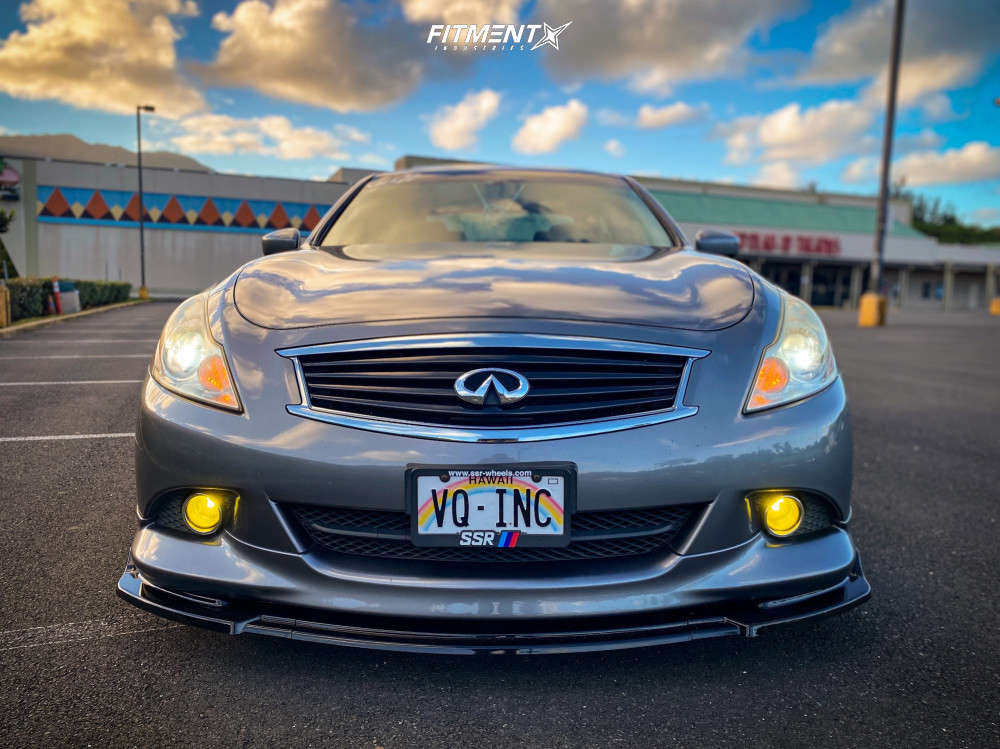 2013 INFINITI G37 Journey with 19x9.5 SSR Professor SP4 and Firestone ...