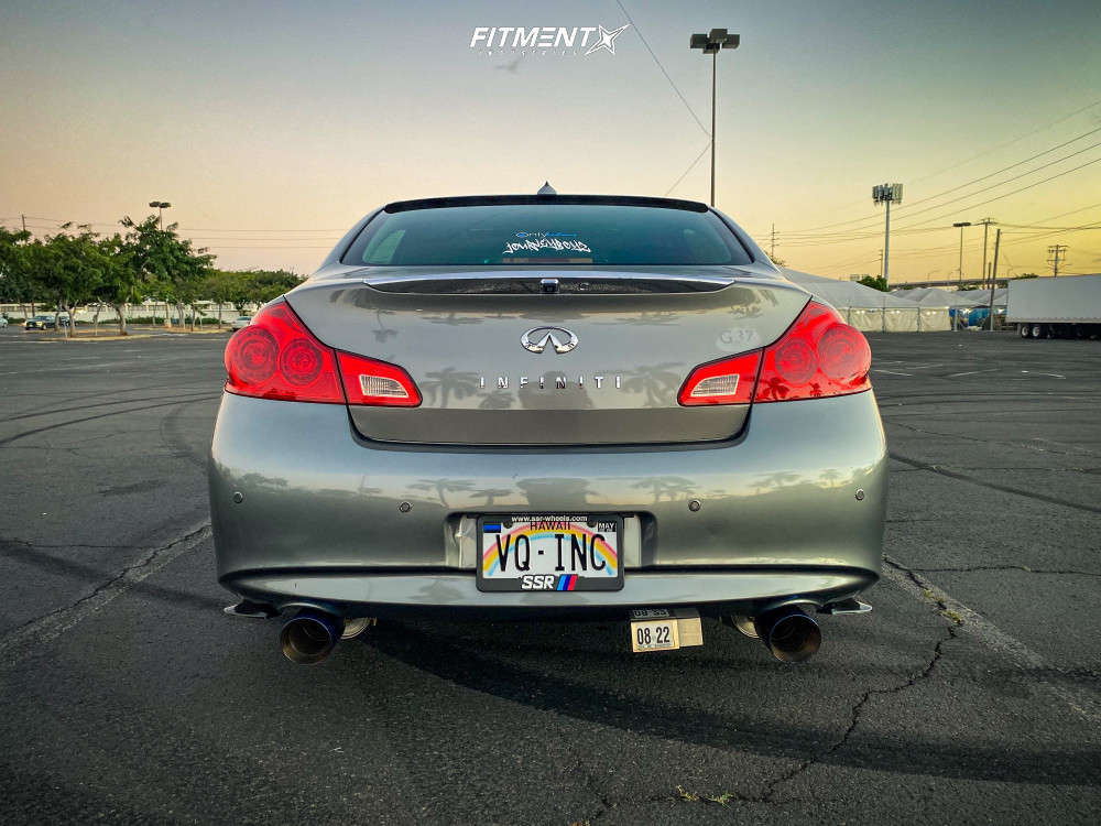 2013 INFINITI G37 Journey with 19x9.5 SSR Professor SP4 and Firestone ...
