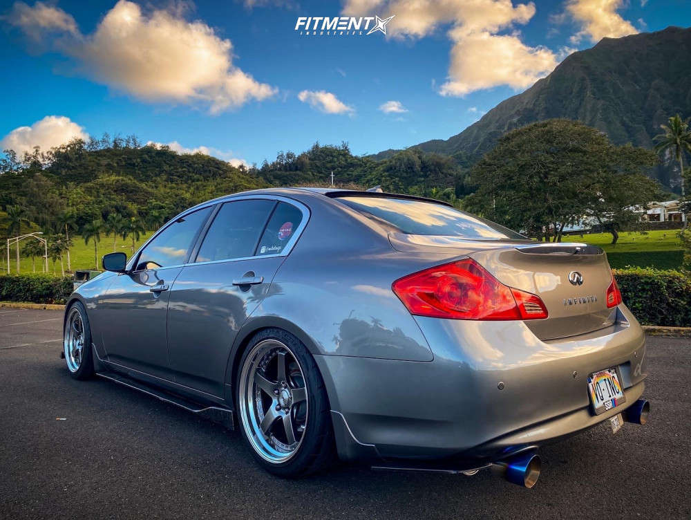 2013 INFINITI G37 Journey with 19x9.5 SSR Professor SP4 and Firestone ...