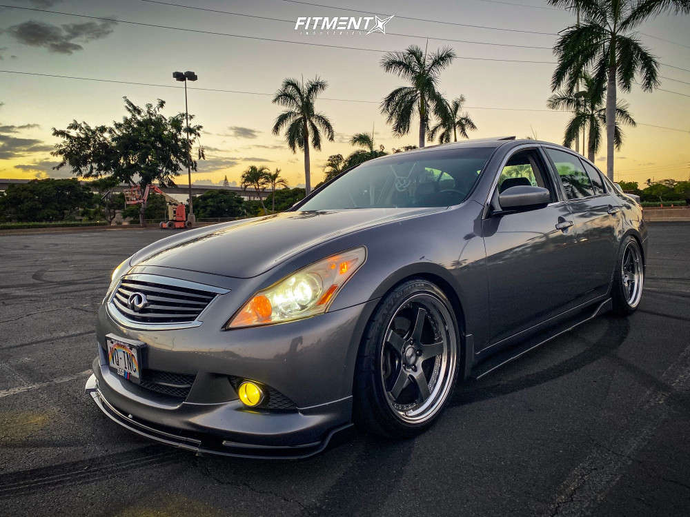 2013 INFINITI G37 Journey with 19x9.5 SSR Professor SP4 and Firestone ...
