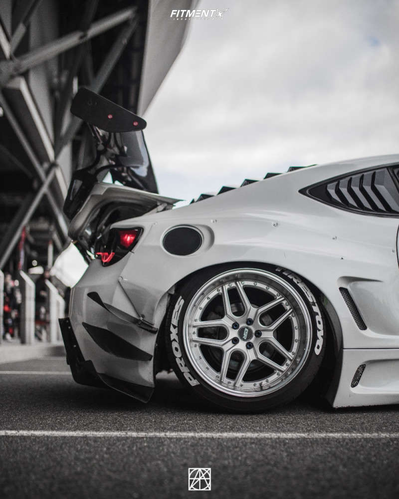 2015 Scion FR-S Base with 18x10.5 ESR Cs15 and Toyo Tires 235x40 on Air ...