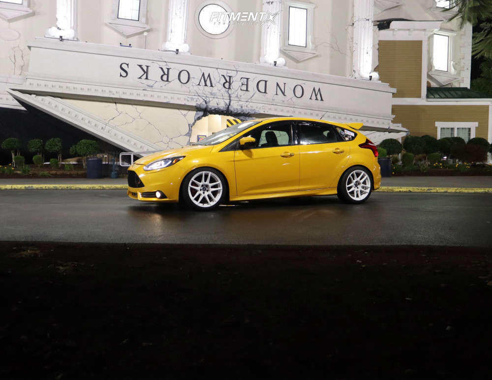 2013 Ford Focus ST with 18x8.5 ESR Cs8 and Barum 235x40 on Coilovers ...
