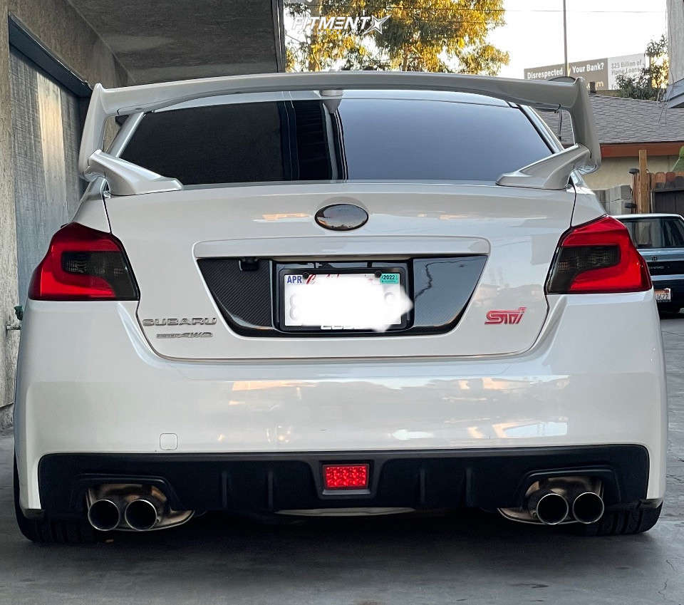 2018 Subaru WRX STI Limited with 18x8.5 Work Emotion Zr10 and Federal ...