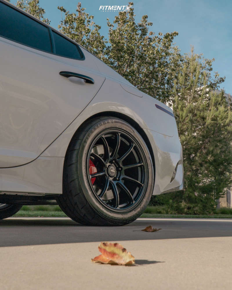 2021 Kia Stinger GT1 with 18x8.5 Superspeed Rf03rr and Firestone 245x45 ...