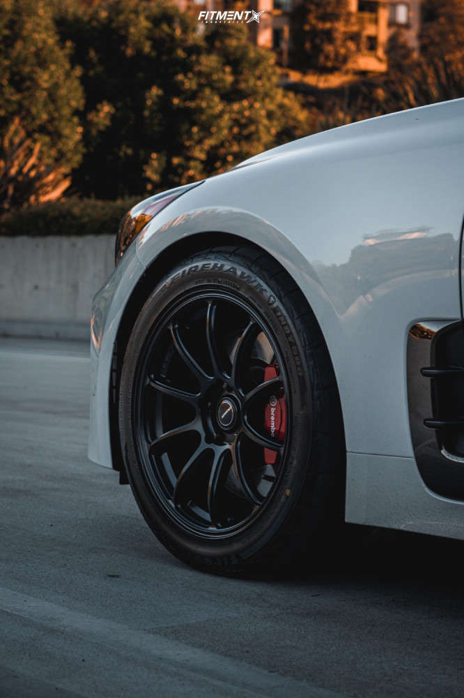 2021 Kia Stinger GT1 with 18x8.5 Superspeed Rf03rr and Firestone 245x45 ...