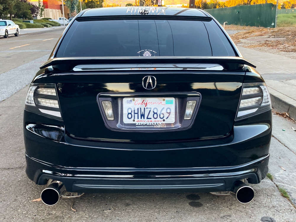 2006 Acura TL Base with 18x9 Weds Vishnu and Delinte 215x40 on Air ...