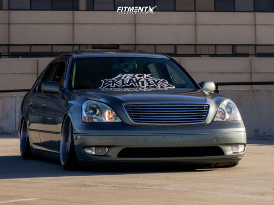 2001 Lexus LS430 Base with 19x9 Work Euroline and Accelera 225x35 on ...