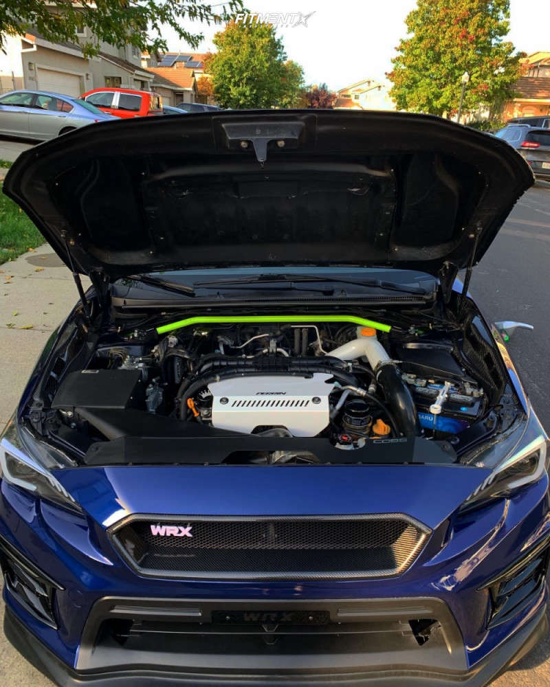 2018 Subaru WRX Base with 18x9.5 Work Emotion D9r and Federal 225x40 on ...