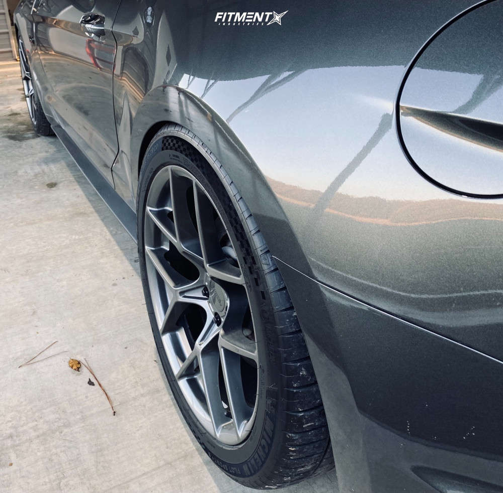 2017 Ford Mustang GT Premium with 20x9.5 American Racing Crossfire and ...