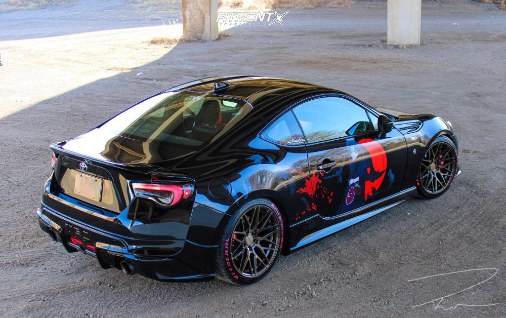 2019 Toyota 86 TRD Special Edition with 18x9.5 F1R F103 and Federal ...