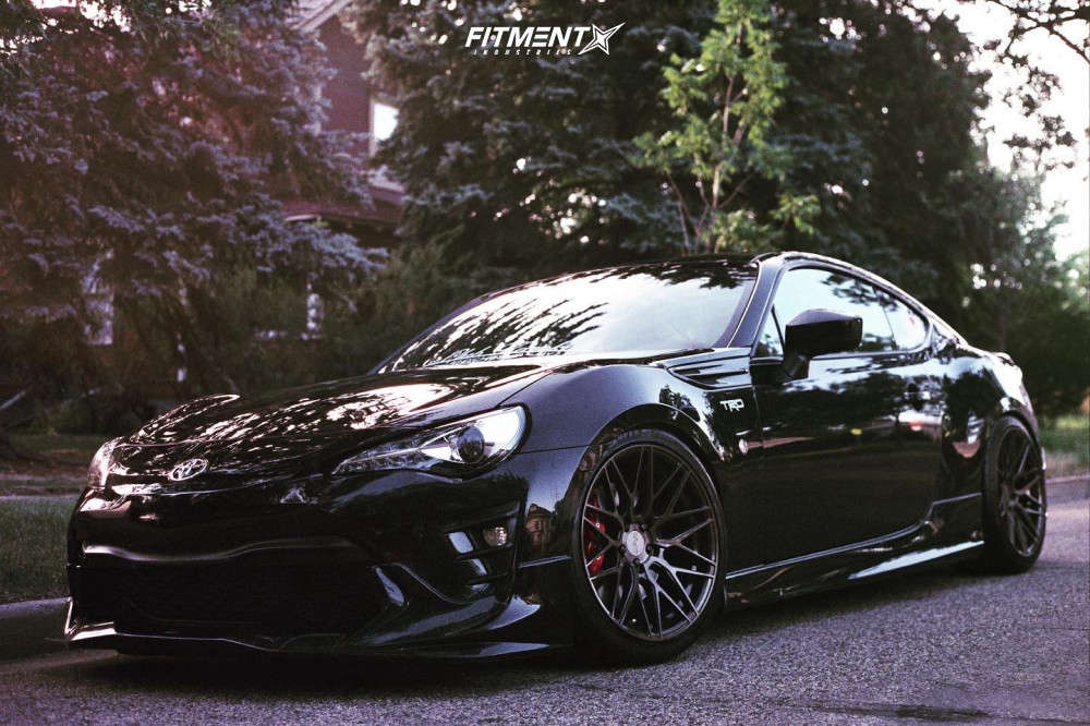 2019 Toyota 86 TRD Special Edition with 18x9.5 F1R F103 and Federal 255x35 on Coilovers ...
