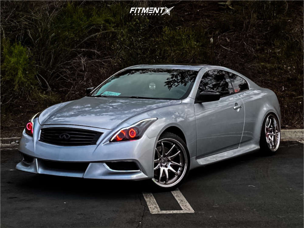 2013 INFINITI G37 Journey with 19x9.5 Aodhan Ds02 and Hankook 245x35 on ...