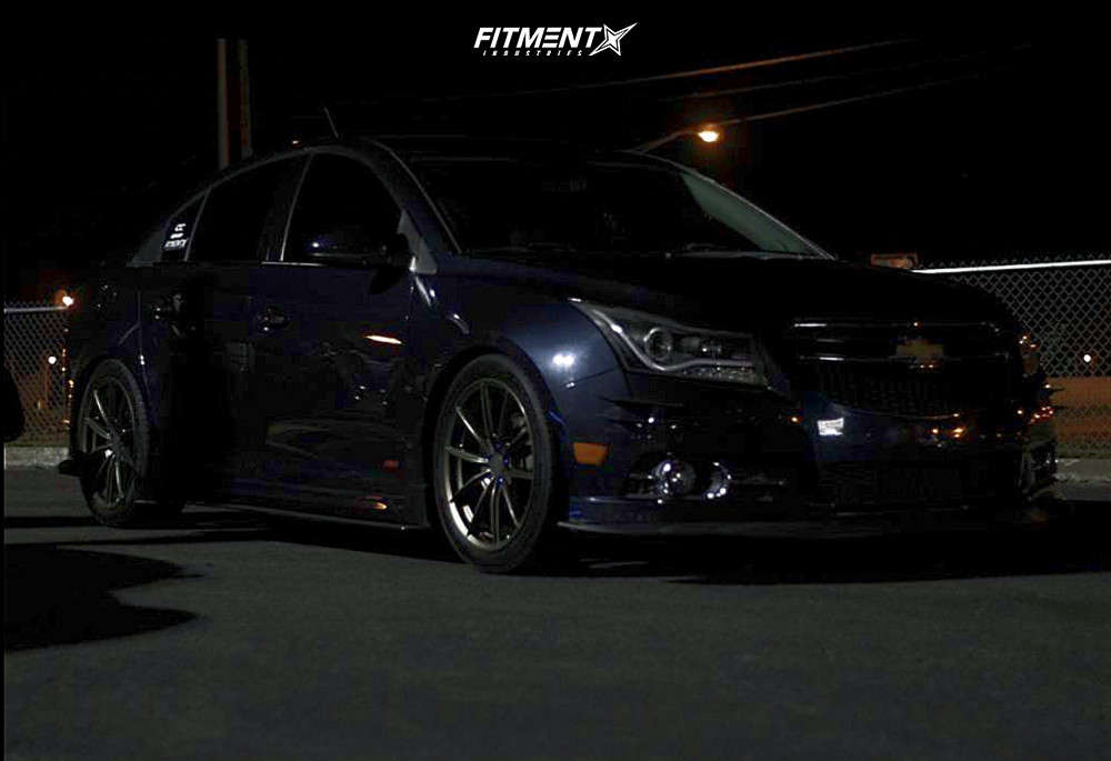 2014 Chevrolet Cruze LTZ with 18x8.5 Petrol P4b and Starfire 225x45 on ...
