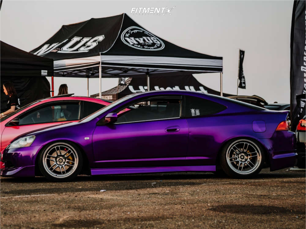 2006 Acura RSX Type-S with 18x9.5 Enkei Rpf1 and Federal 215x40 on ...