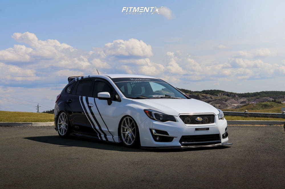 2016 Subaru Impreza Touring with 18x8 Niche Targa and General 225x40 on ...