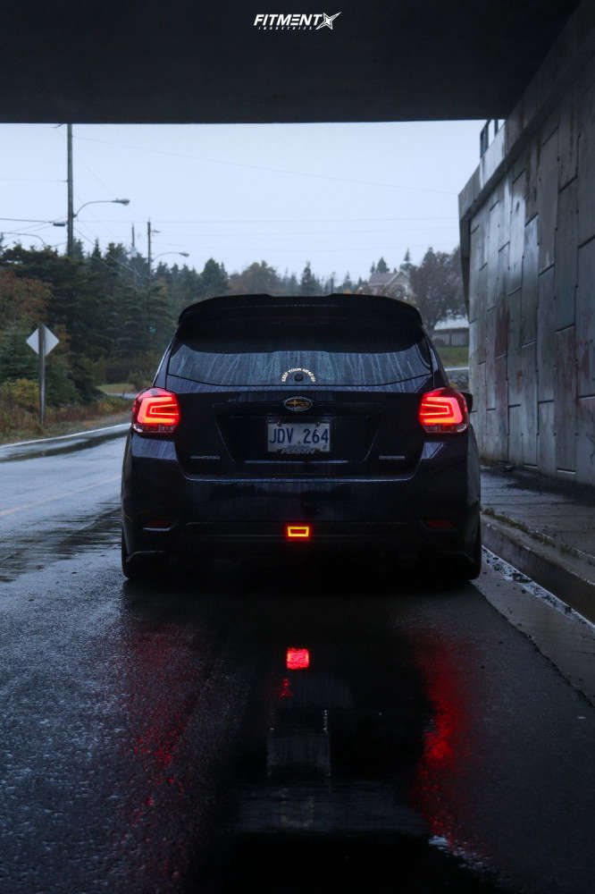 2016 Subaru Impreza Touring with 18x8 Niche Targa and General 225x40 on ...
