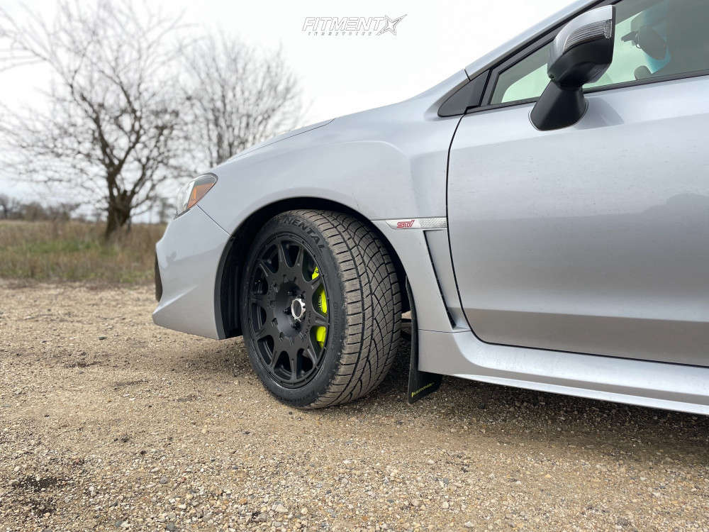 2021 Subaru WRX STI Base with 18x8 Method Mr502 and Continental 245x40 ...