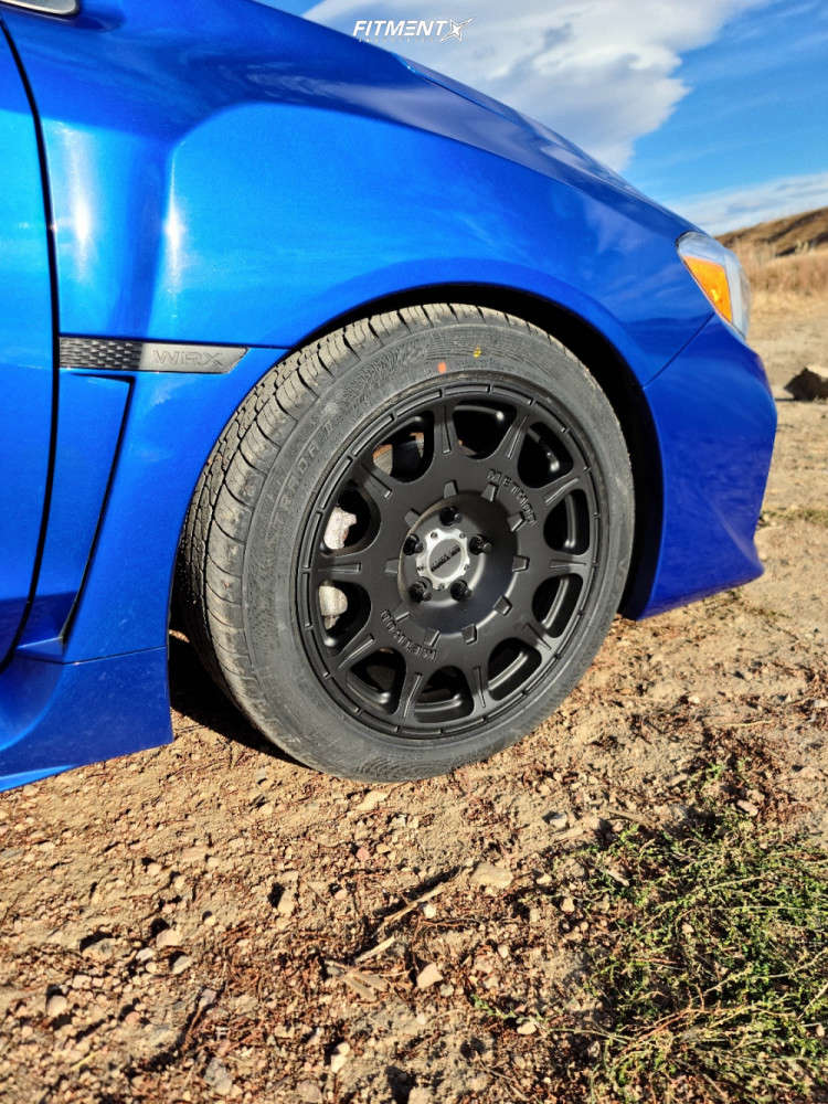 2017 Subaru WRX Premium with 17x8.5 Method Mr502 and Vercelli 235x45 on ...