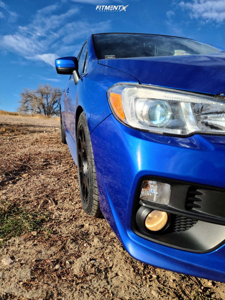 2017 Subaru WRX Premium with 17x8.5 Method Mr502 and Vercelli 235x45 on ...