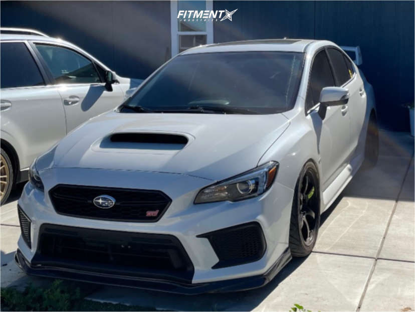2019 Subaru WRX STI Limited with 18x9.5 Volk 57 DR and Federal 275x35 on Coilovers | 1965422 ...
