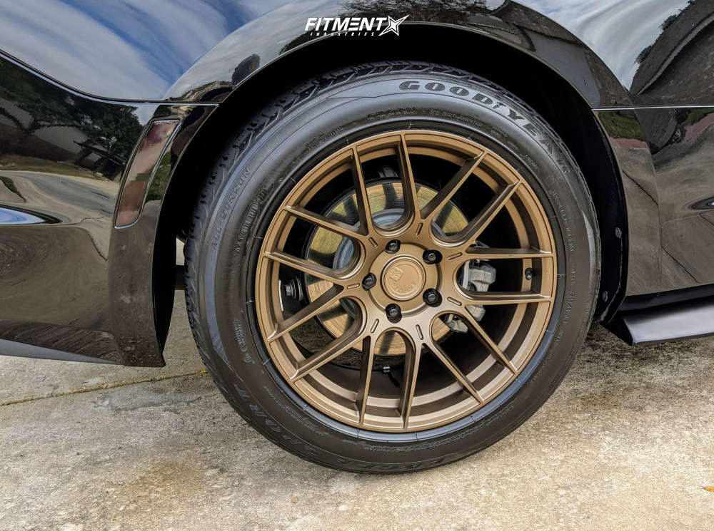 2020 Chevrolet Camaro LT with 18x9.5 Aodhan Ah-x and Goodyear 245x50 on ...