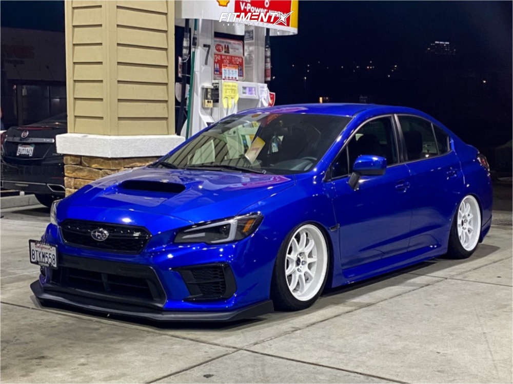 2020 Subaru WRX Base with 18x9.5 Work Emotion D9r and Firestone 245x40 ...