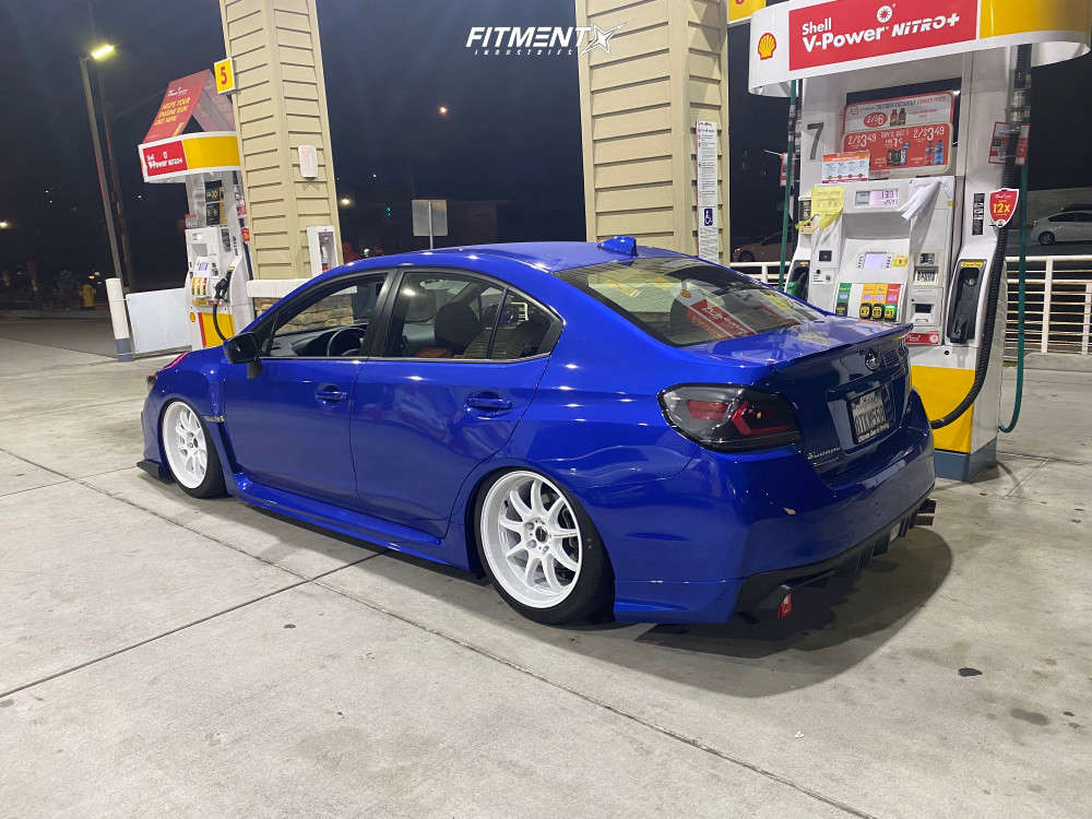 2020 Subaru WRX Base with 18x9.5 Work Emotion D9r and Firestone 245x40 ...