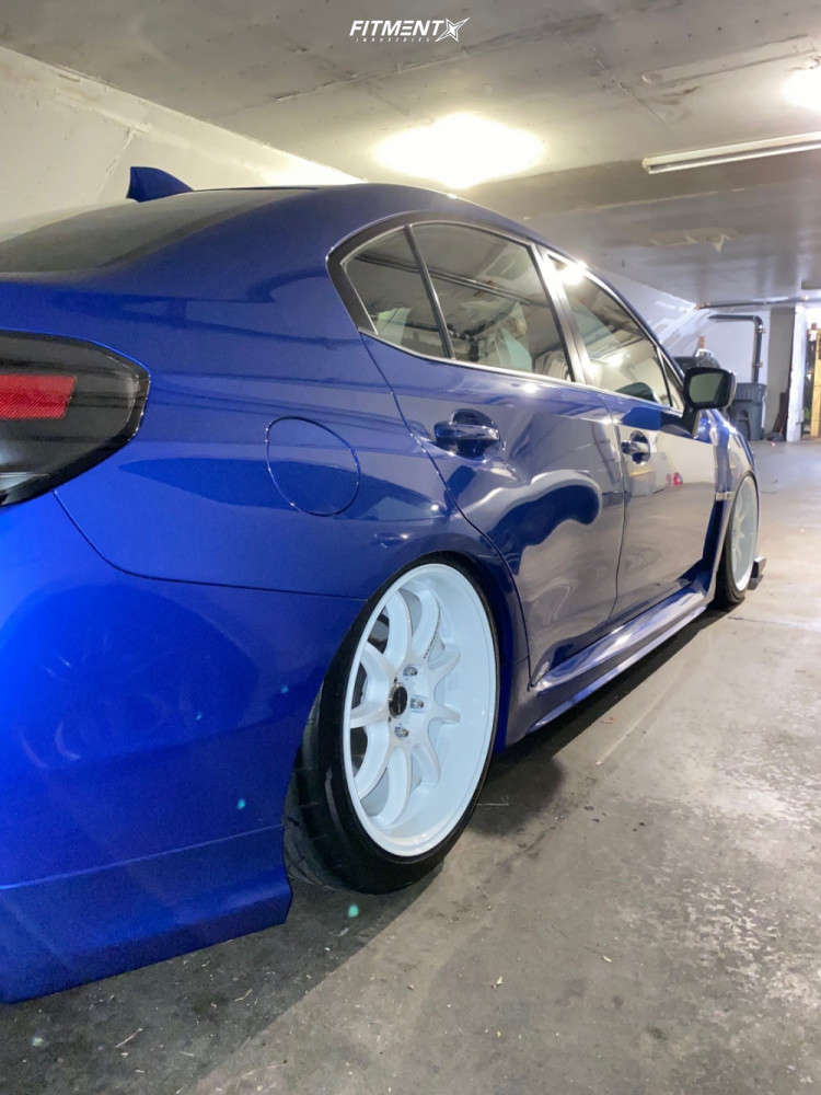 2020 Subaru WRX Base with 18x9.5 Work Emotion D9r and Firestone 245x40 ...