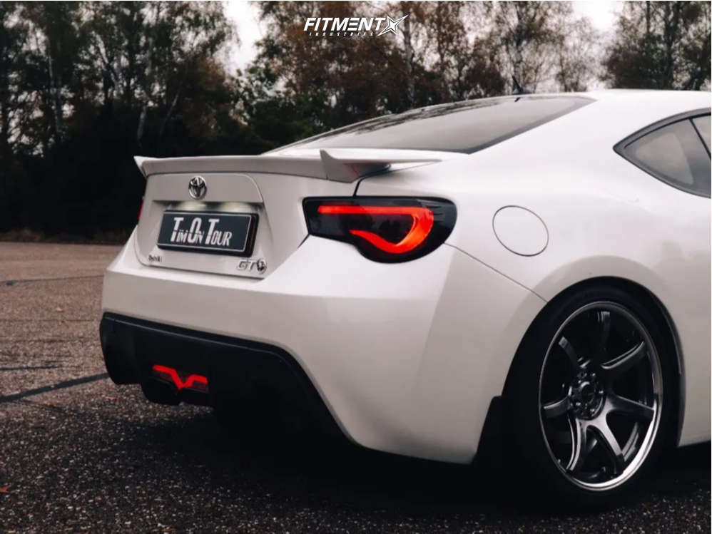 2013 Subaru BRZ Base with 18x9 Work Emotion T7r 2p and Goodyear 245x35 ...