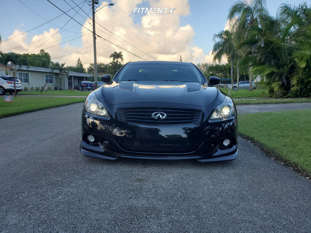 2008 INFINITI G37 Sport with 20x8.5 Lexani R-four and Hankook 245x30 on ...