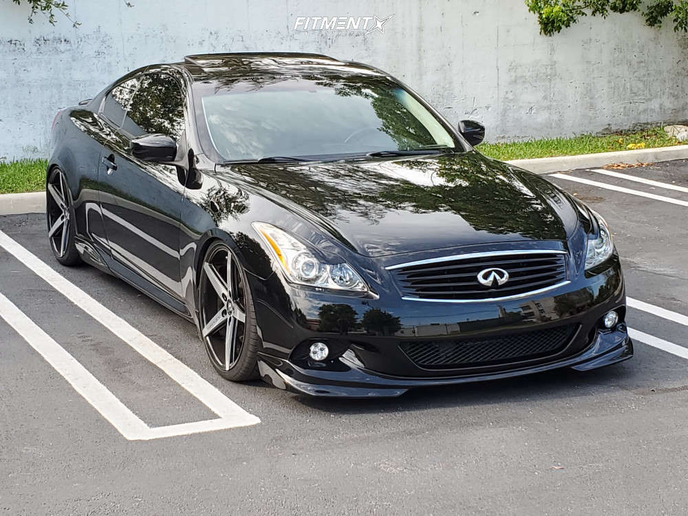 2008 INFINITI G37 Sport with 20x8.5 Lexani R-four and Hankook 245x30 on ...