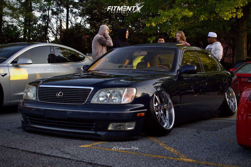 2000 Lexus LS400 Base with 19x10 Weds Cerberus 2 and Achilles 235x35 on ...