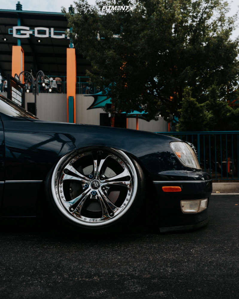 2000 Lexus LS400 Base with 19x10 Weds Cerberus 2 and Achilles 235x35 on ...