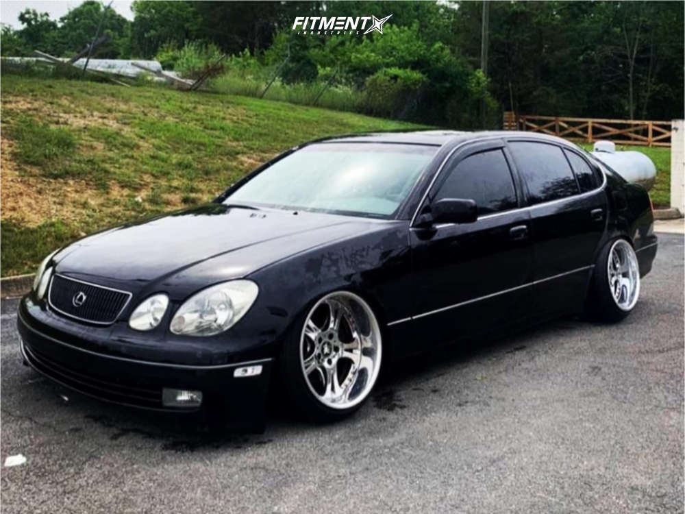 1998 Lexus GS300 Base with 18x10.5 Weds Cerberus 2 and Continental ...