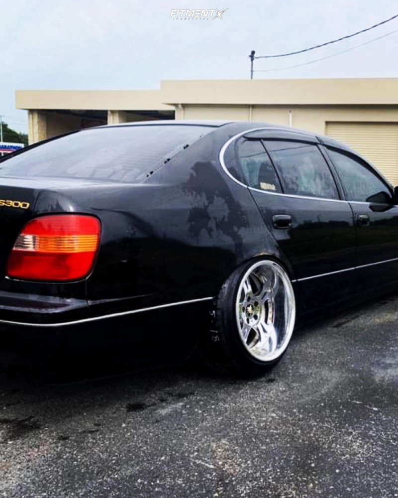 1998 Lexus GS300 Base with 18x10.5 Weds Cerberus 2 and Continental ...