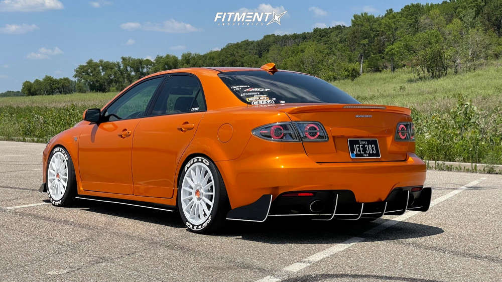 2007 Mazda 6 Mazdaspeed with 18x8.5 Fifteen52 Podium and Nitto 245x40 ...