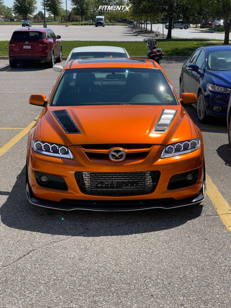 2007 Mazda 6 Mazdaspeed with 18x8.5 Fifteen52 Podium and Nitto 245x40 ...