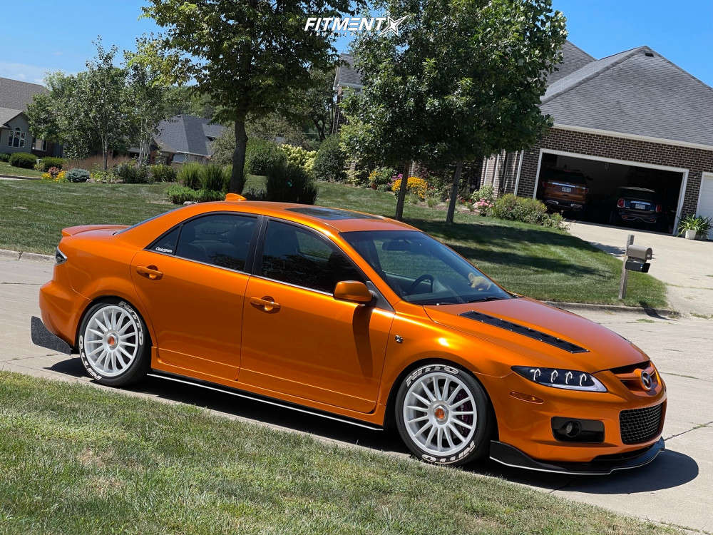 2007 Mazda 6 Mazdaspeed with 18x8.5 Fifteen52 Podium and Nitto 245x40 ...