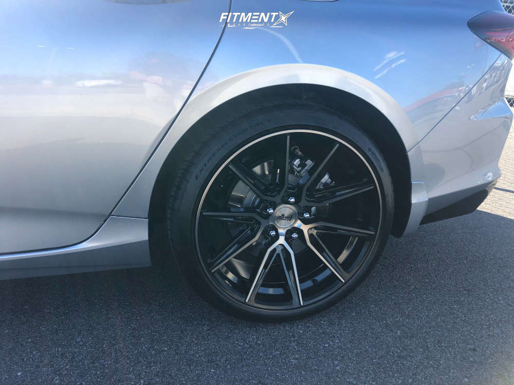 2021 Acura TLX Base with 20x9 Niche Gemello and Continental 245x35 on ...