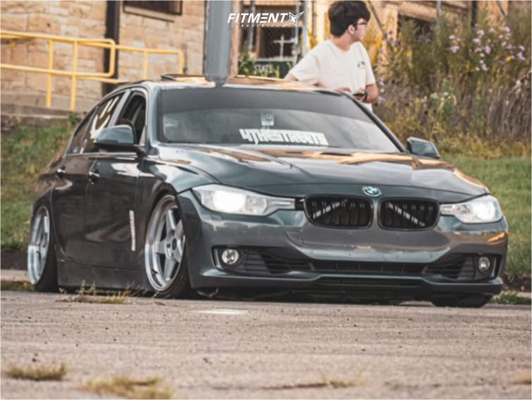 2014 BMW 328i XDrive Base with 18x9.5 ESR Cr5 and Delinte 215x35 on ...