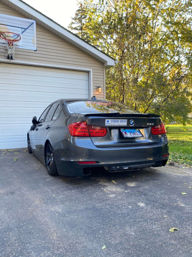 2014 BMW 328i XDrive Base with 18x9.5 ESR Cr5 and Delinte 215x35 on ...