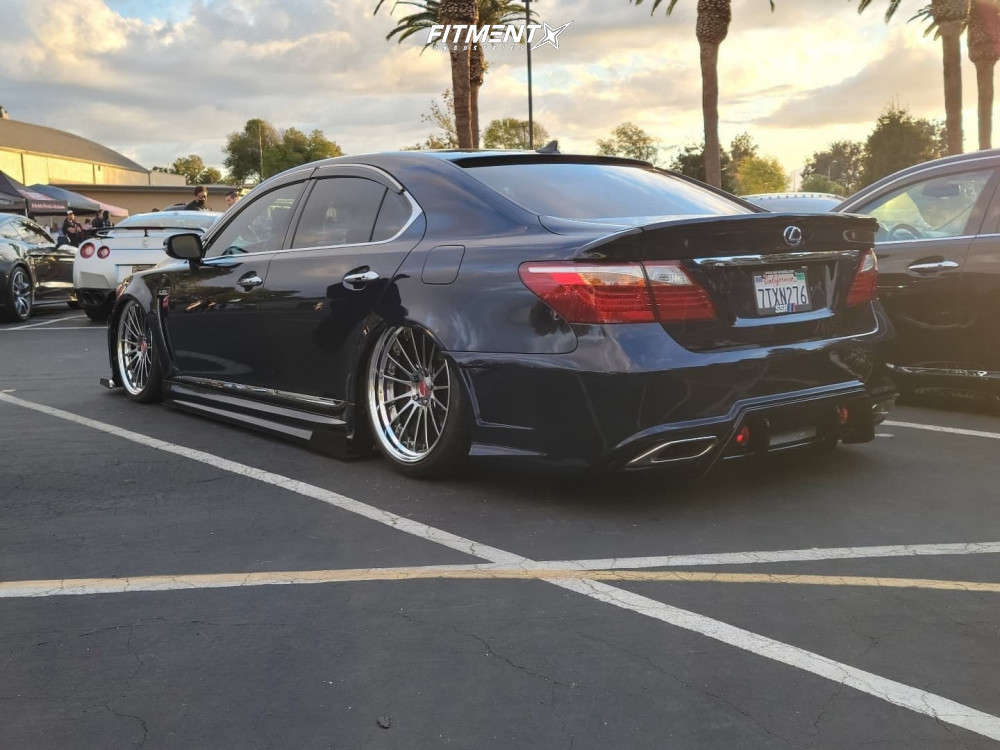 2010 Lexus LS460 Base with 21x9.5 SSR Executor Cv04s and Falken 245x35 ...