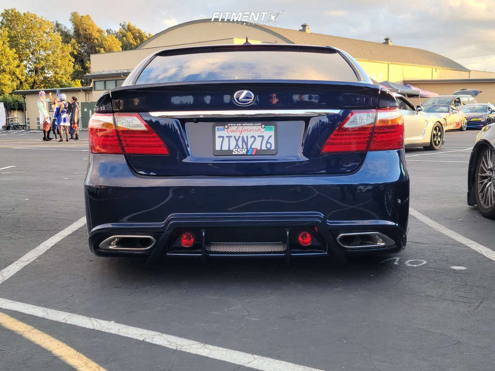 2010 Lexus LS460 Base with 21x9.5 SSR Executor Cv04s and Falken 245x35 ...