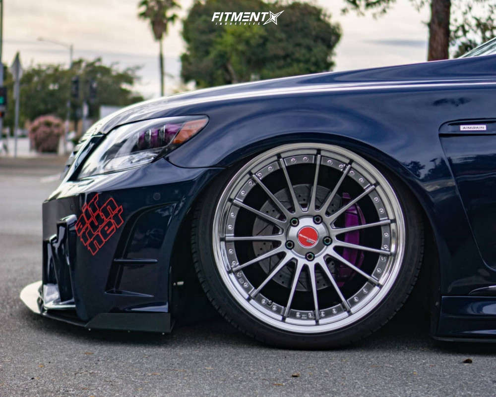 2010 Lexus LS460 Base with 21x9.5 SSR Executor Cv04s and Falken 245x35 ...