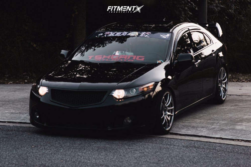 2010 Acura TSX Base with 19x9.5 Vors Tr4 and Achilles 225x40 on ...